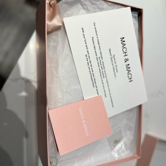 MACH & MACH | Shoes | Mach And Mach Triple Heart 1 Satin Anklestrap ...